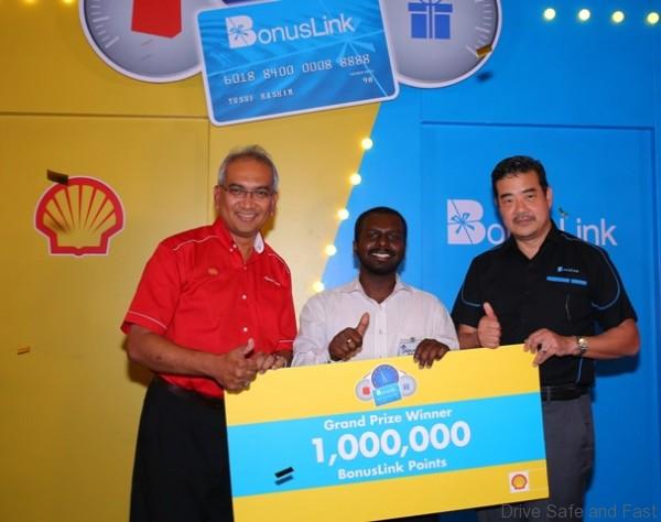 Shell and BonusLink Crowns a New Millionaire