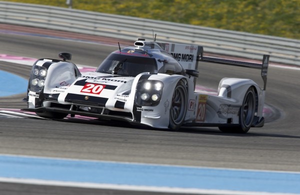WEC 2014 Test, Porsche 919 Chasing Audi R18