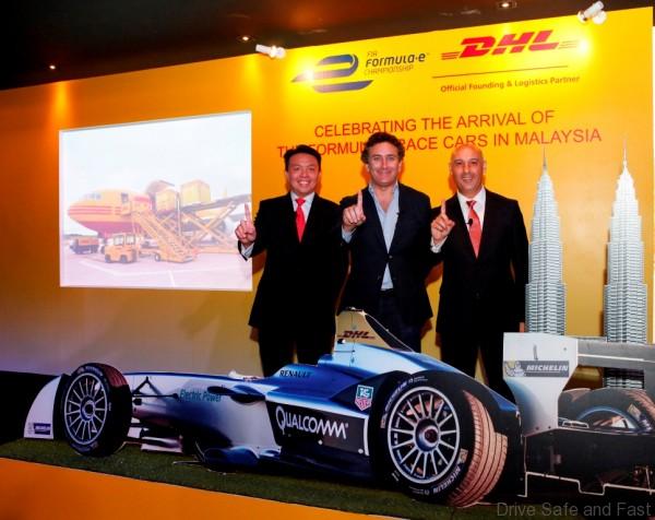DHL delivers electric racing cars for FIA Formula E Championship in ...