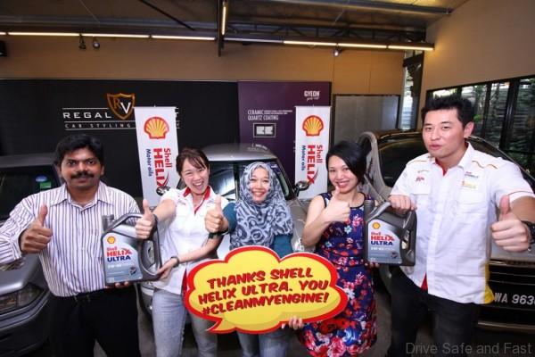 SHELL HELIX’S #CLEANMYENGINE CONTEST REWARDS THREE MOTORISTS