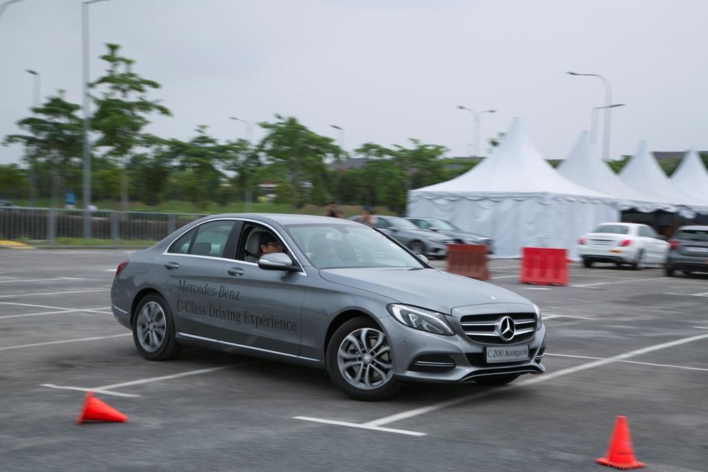 CKD Mercedes C-Class Driven. Sideways! – Drive Safe and Fast