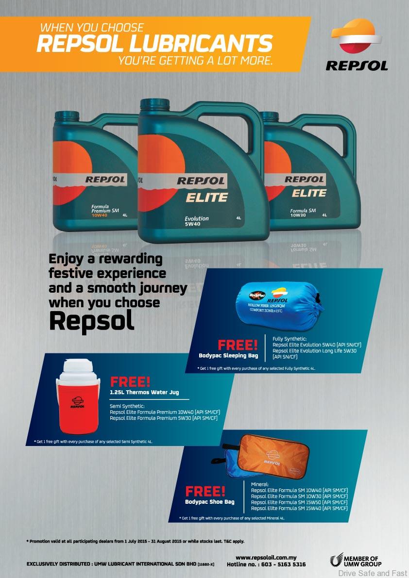 Use Repsol Motor Oil This Raya And Take Home Great Prizes – Drive Safe ...