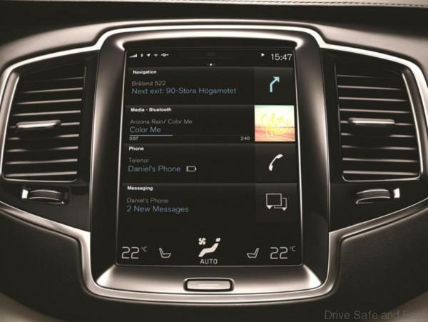 Volvo Sensus Named ‘Most Innovative Human-Machine Interface System’