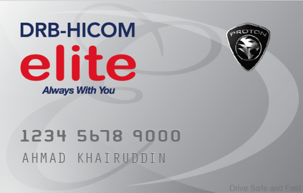 PROTON Launches the DRB-HICOM Elite Card