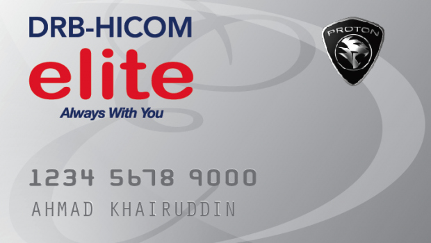 PROTON Launches the DRB-HICOM Elite Card