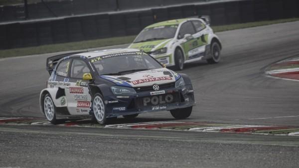 Volkswagen team on podium again for FIA World Rally Cross