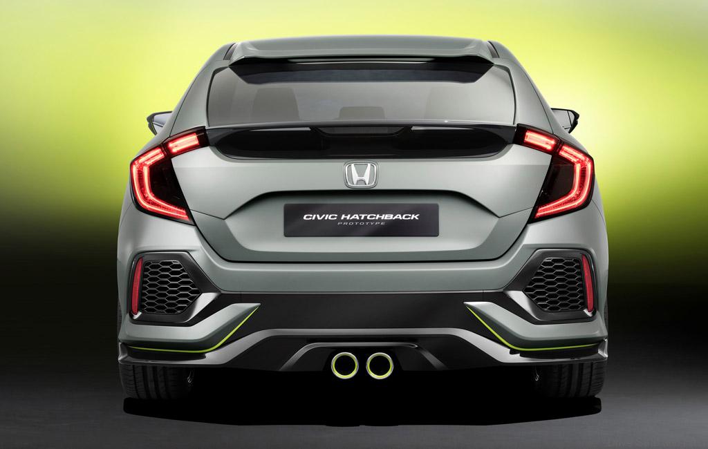 Tenth-gen Civic Hatchback Breaks Cover In Prototype Form