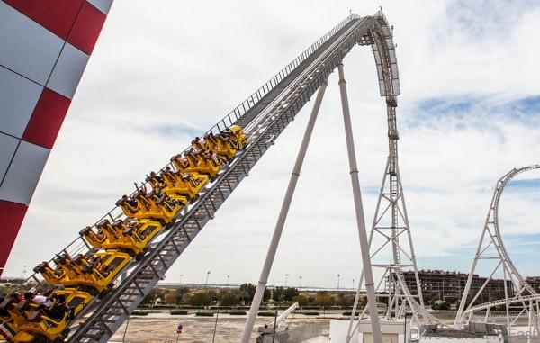 120km/h ‘Flying Aces’ Roller Coaster Is Latest Attraction at Ferrari World