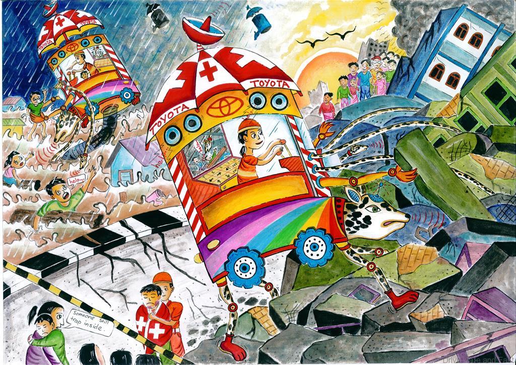 Winners of the 2016 Toyota Dream Car Art contest (National phase) announced