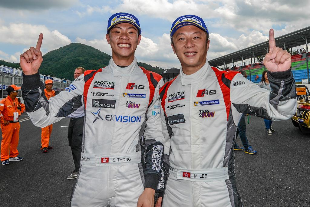 GT Asia Series win #2 for Audi and Phoenix Racing Asia at Okayama