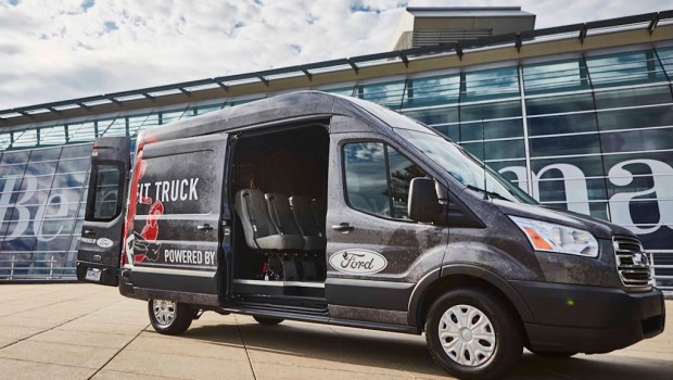 Ford Transit, Big Enough To Be A Mobile Gym
