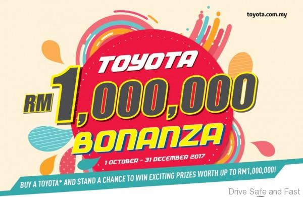 Buy a Toyota and Win up to a Million in Prizes!