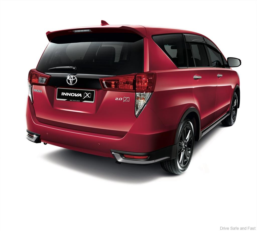 Toyota Innova 2.0X Introduced As Range Topping Variant