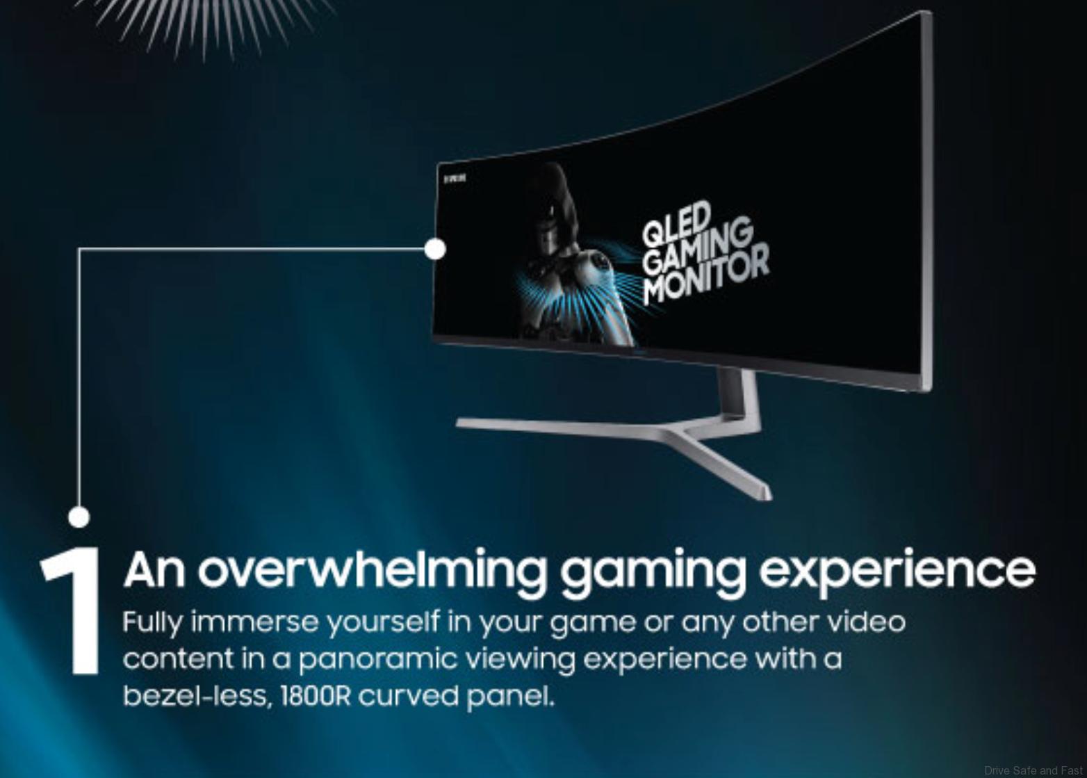 Samsung Just Introduced a 49” Ultra-Wide Gaming Monitor – Drive Safe ...