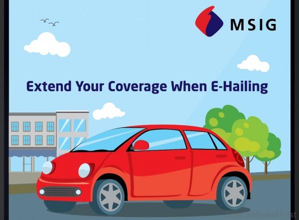 MSIG First To Launch Approved E-Hailing Motor Insurance
