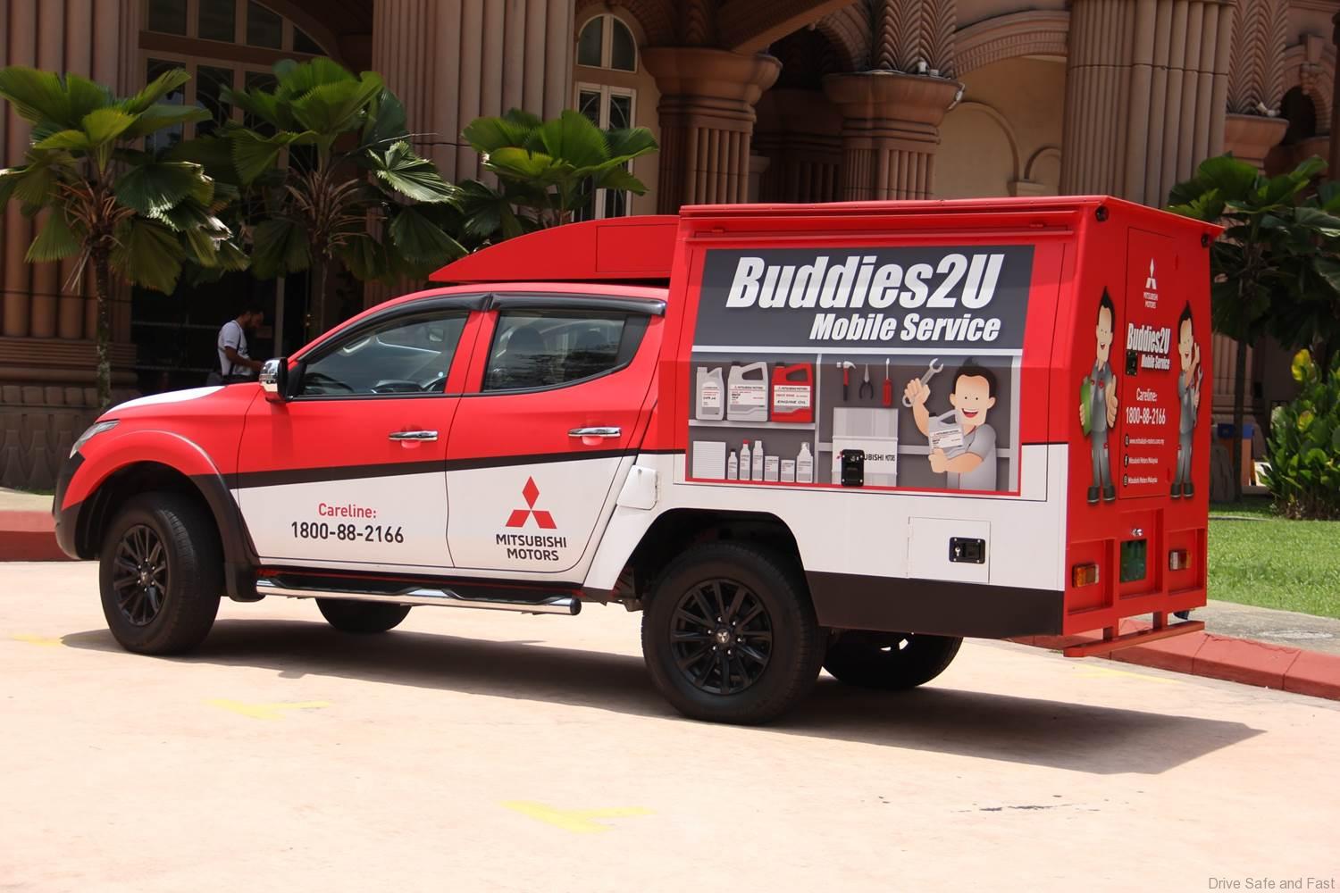 Mitsubishi Motors Introduces Its First Mobile Service Unit in Kuching