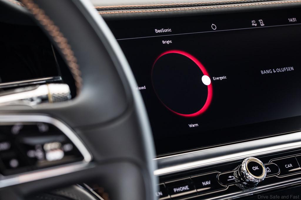 Bentley Brings Bang & Olufsen’s BeoSonic Interface to the Continental GT