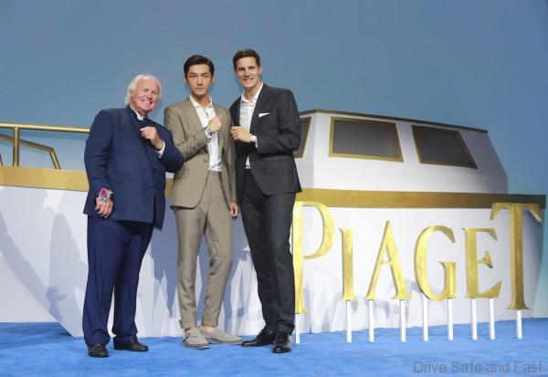 Actor HU GE & his PIAGET Altipano