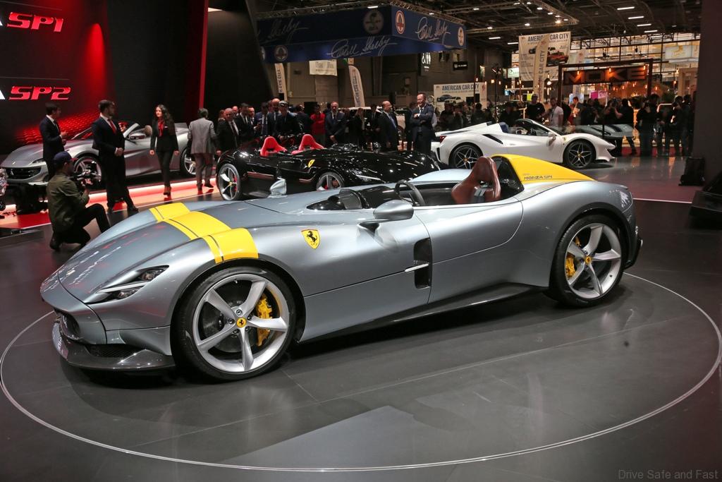 Ferrari Monza SP1 and SP2 Shown in Paris