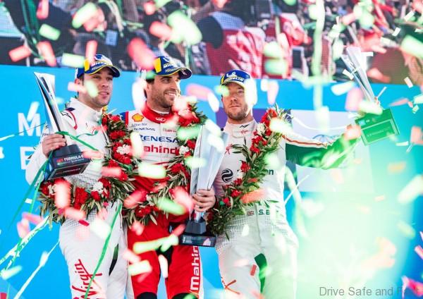 Double Podium for New Generation Formula e Audis