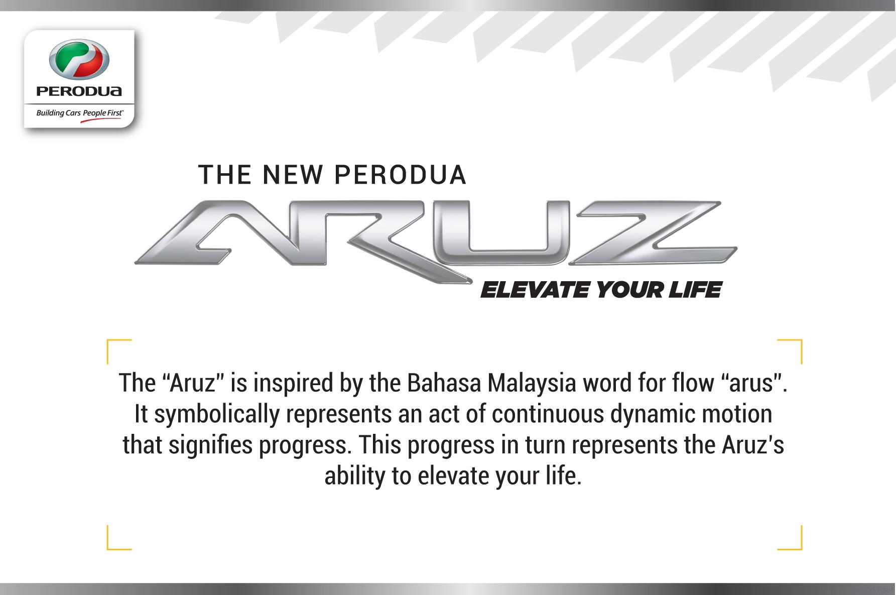 Perodua’s SUV, the Aruz is Now Open for Booking for RM72-77K