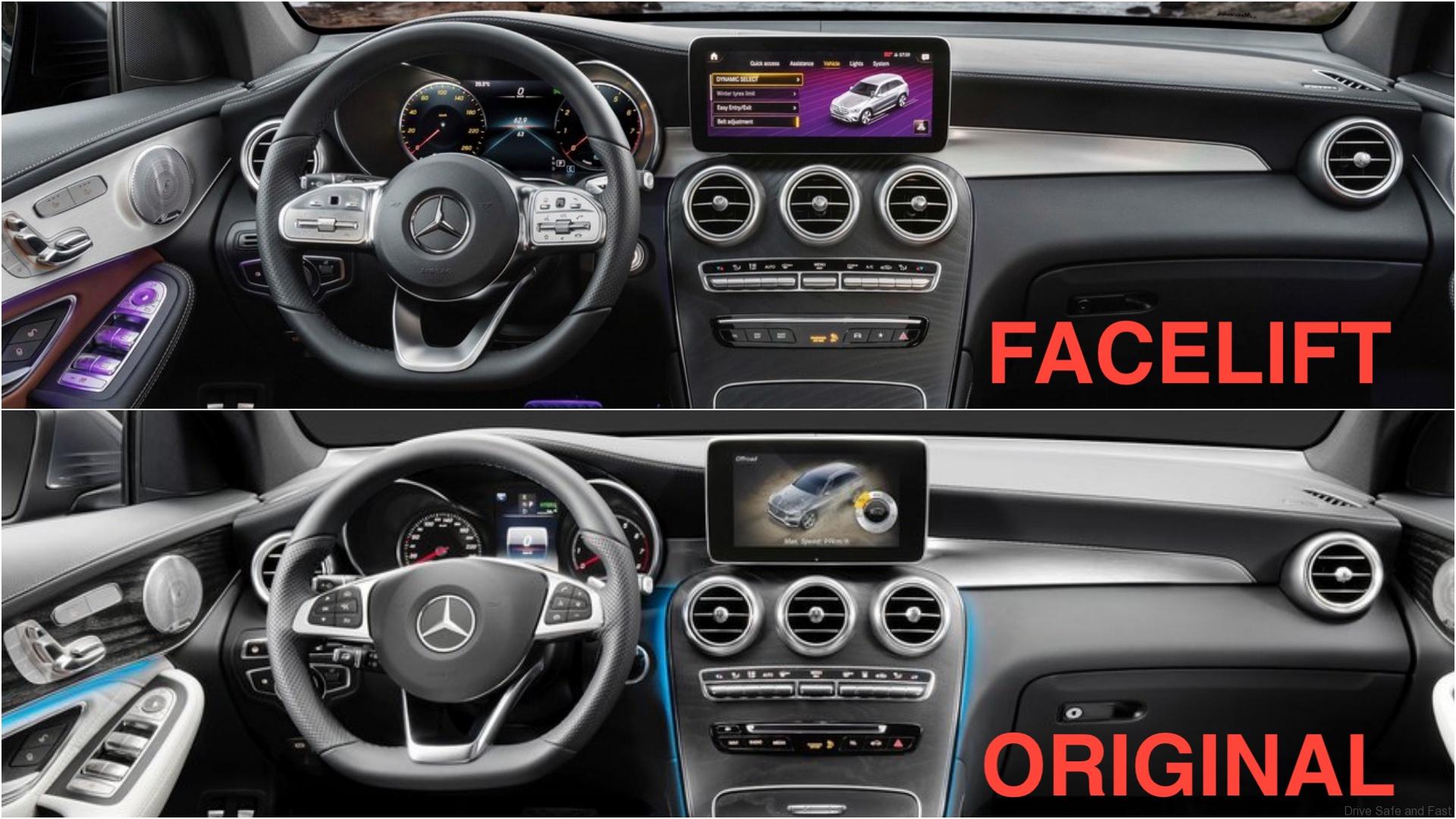 Visual Comparison Between Next and Current Mercedes-Benz GLC