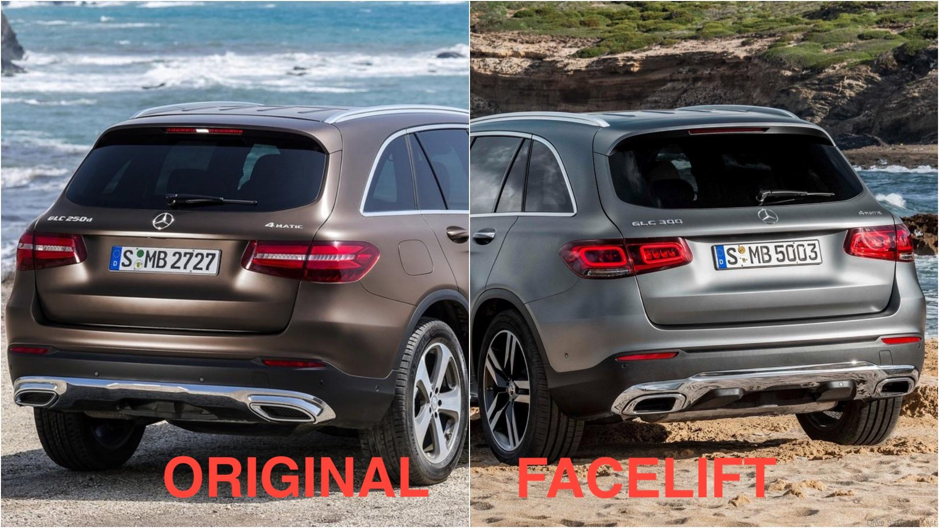 Visual Comparison Between Next and Current Mercedes-Benz GLC