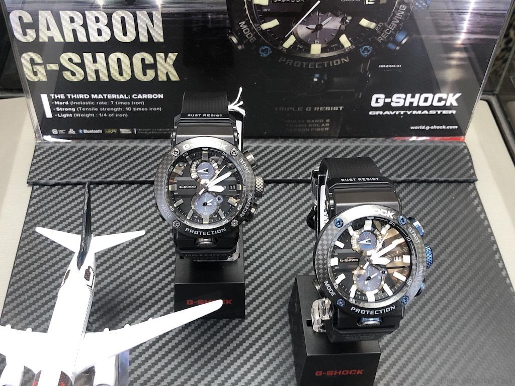 G-SHOCK with New Carbon Core Guard