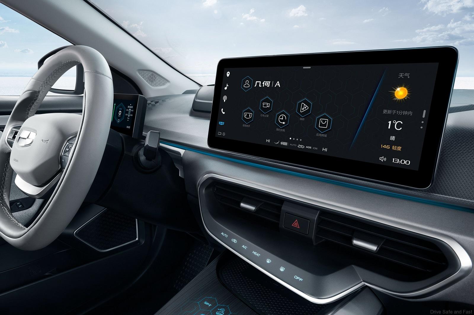 Geely Launches A Pure Electric Car………In Singapore