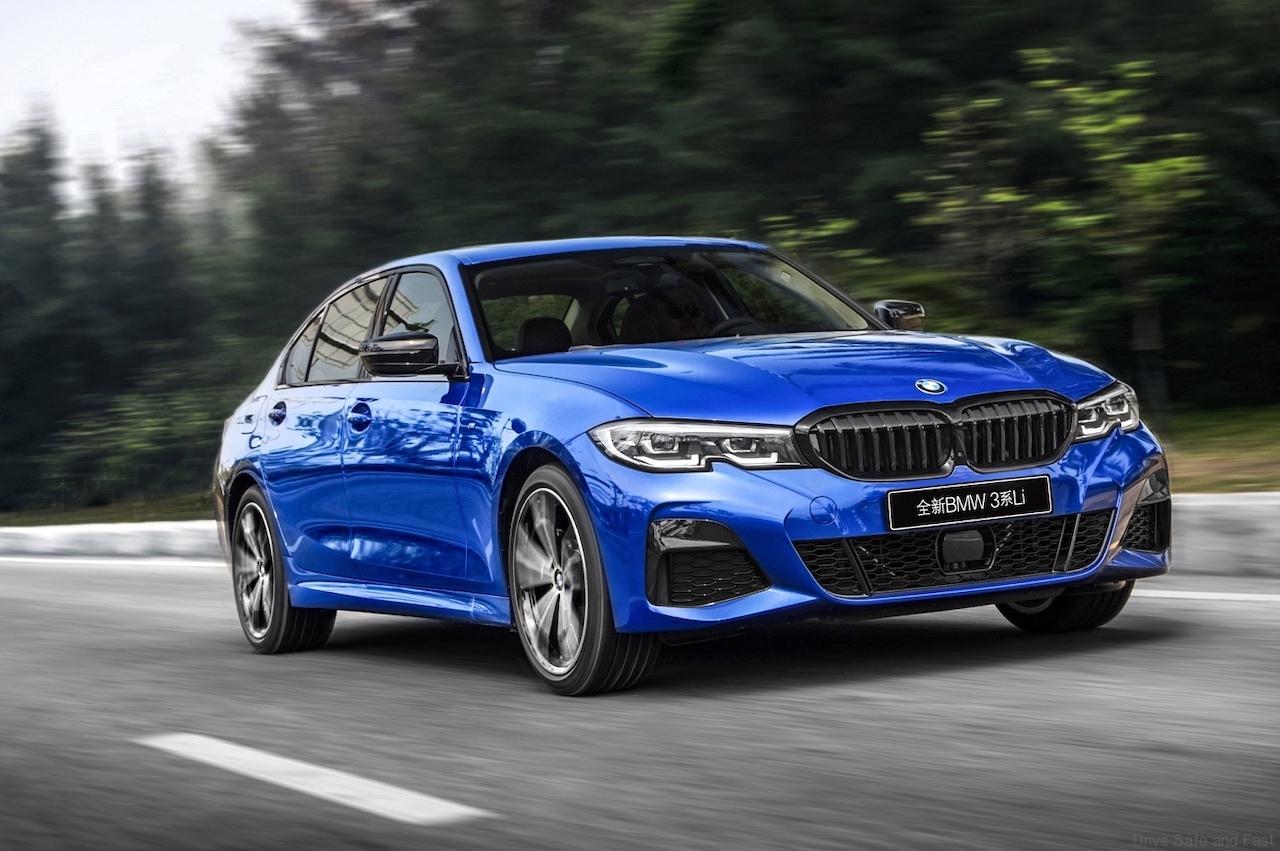 BMW long-wheelbase version of the new BMW 3 Series Sedan