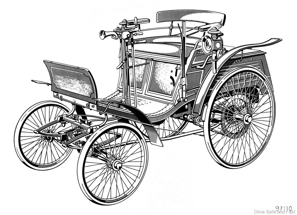 The First Mass Produced Vehicle Was Released 125 Years Ago
