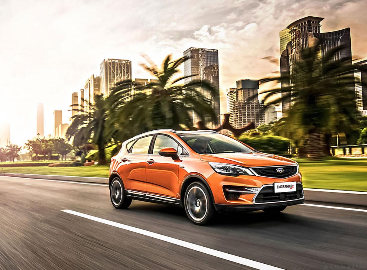 This is the Geely Emgrand GS 2019 model