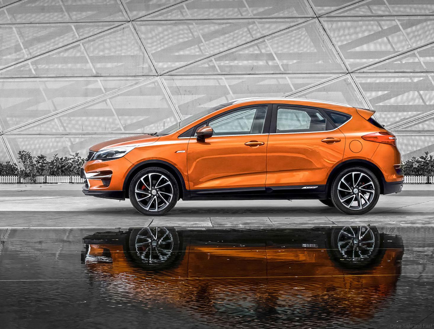 This is the Geely Emgrand GS 2019 model