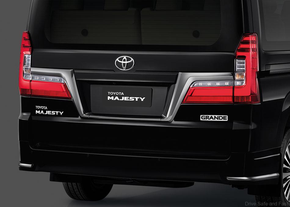 Toyota Majesty, a premium 10 passenger MPV