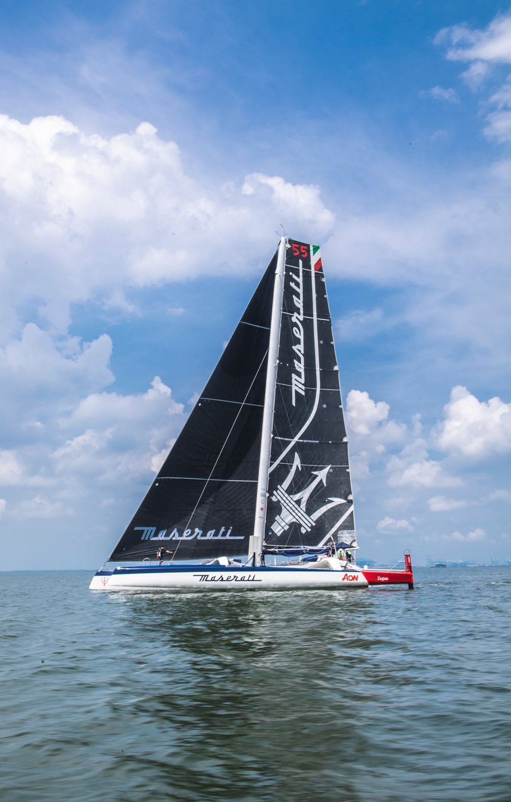 We Get On Board the Maserati Multi 70 Trimaran