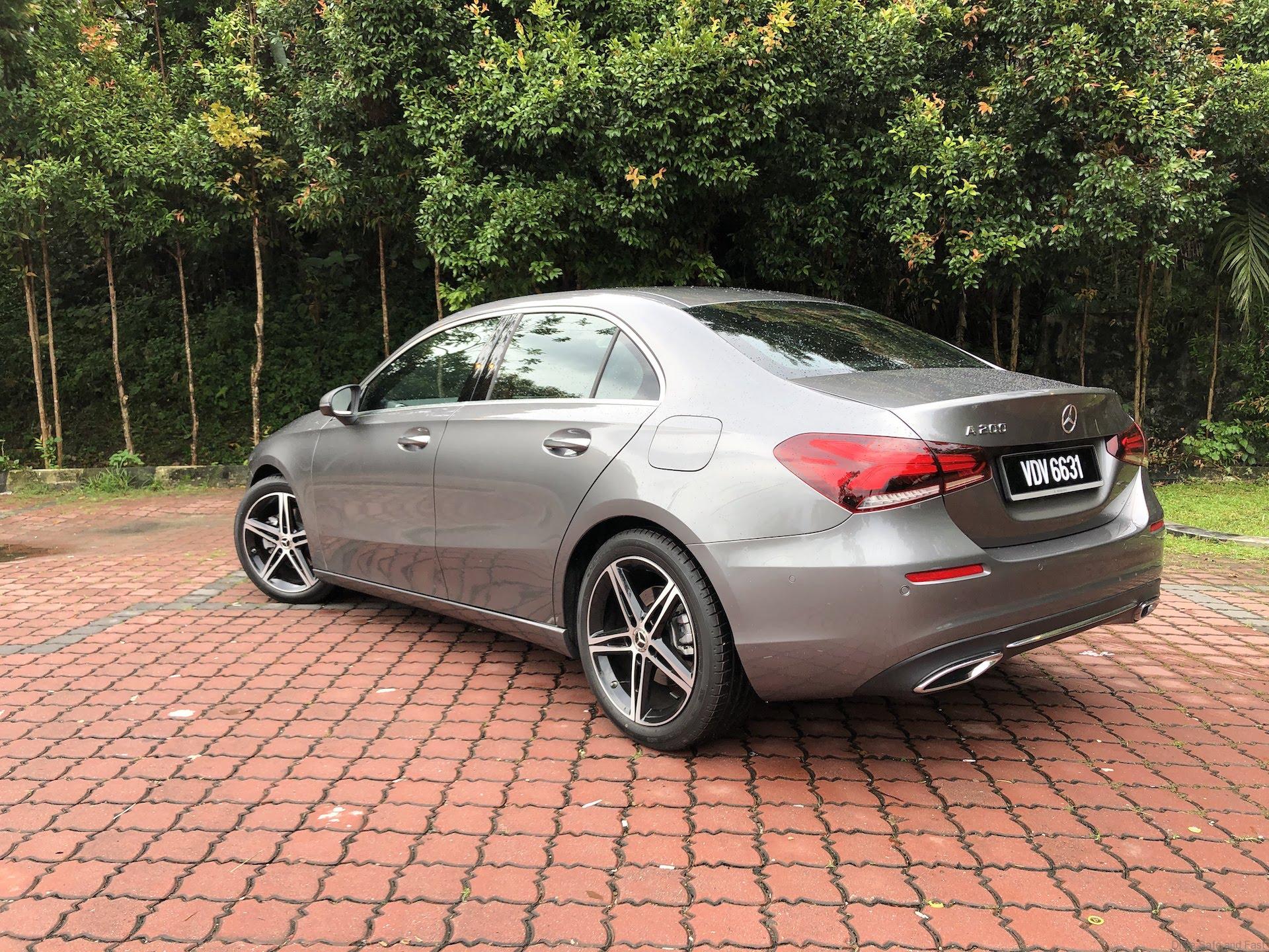 We test drive the all new Mercedes-Benz A-Class 200 Saloon