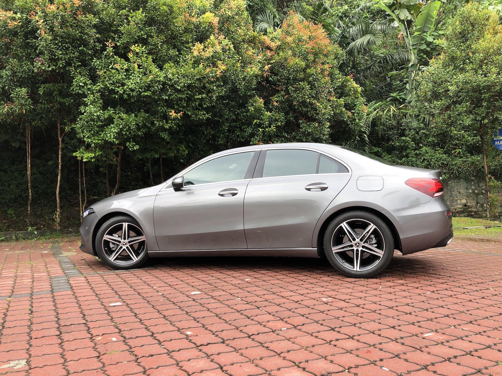 We test drive the all new Mercedes-Benz A-Class 200 Saloon