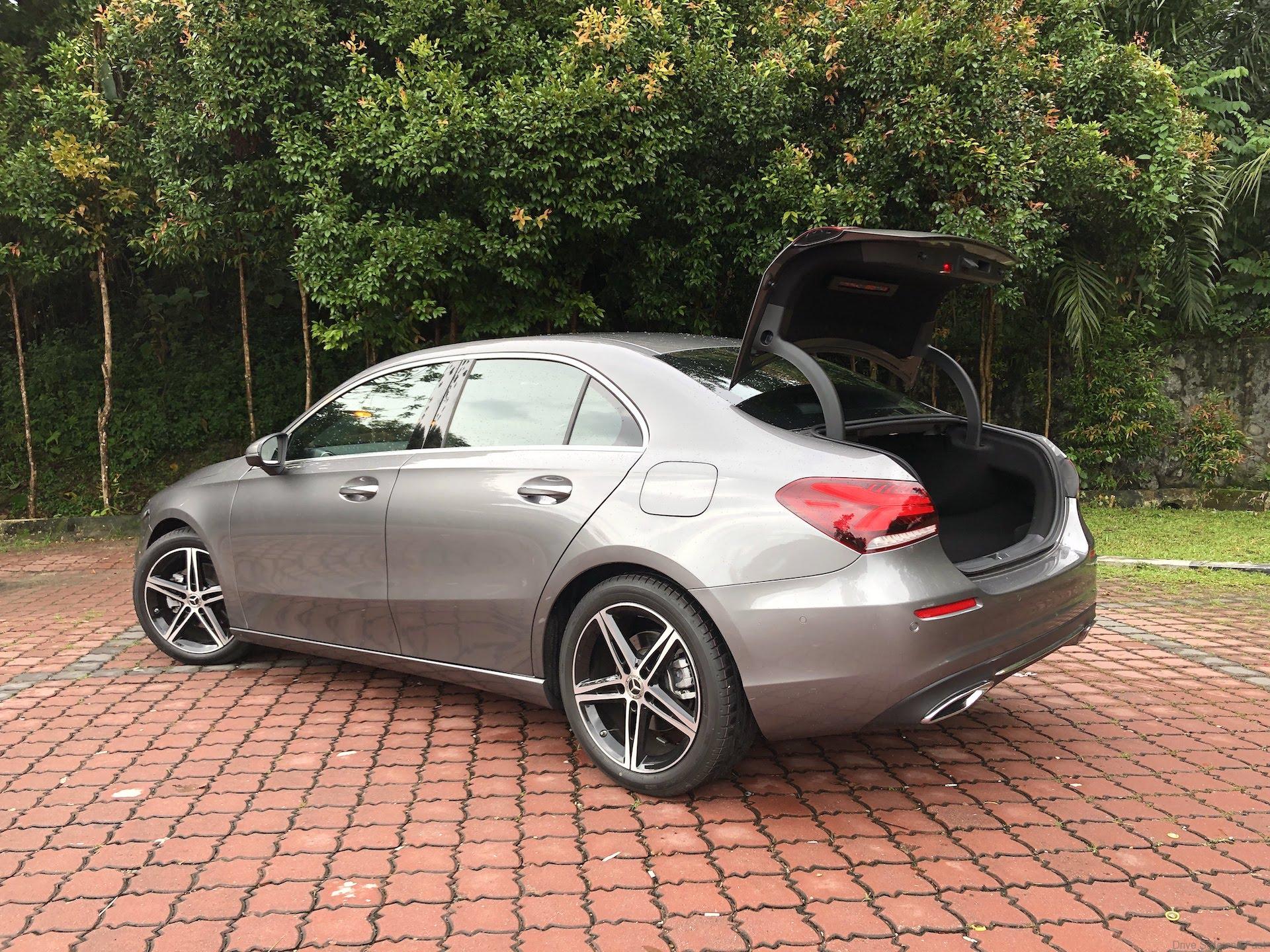 We test drive the all new Mercedes-Benz A-Class 200 Saloon
