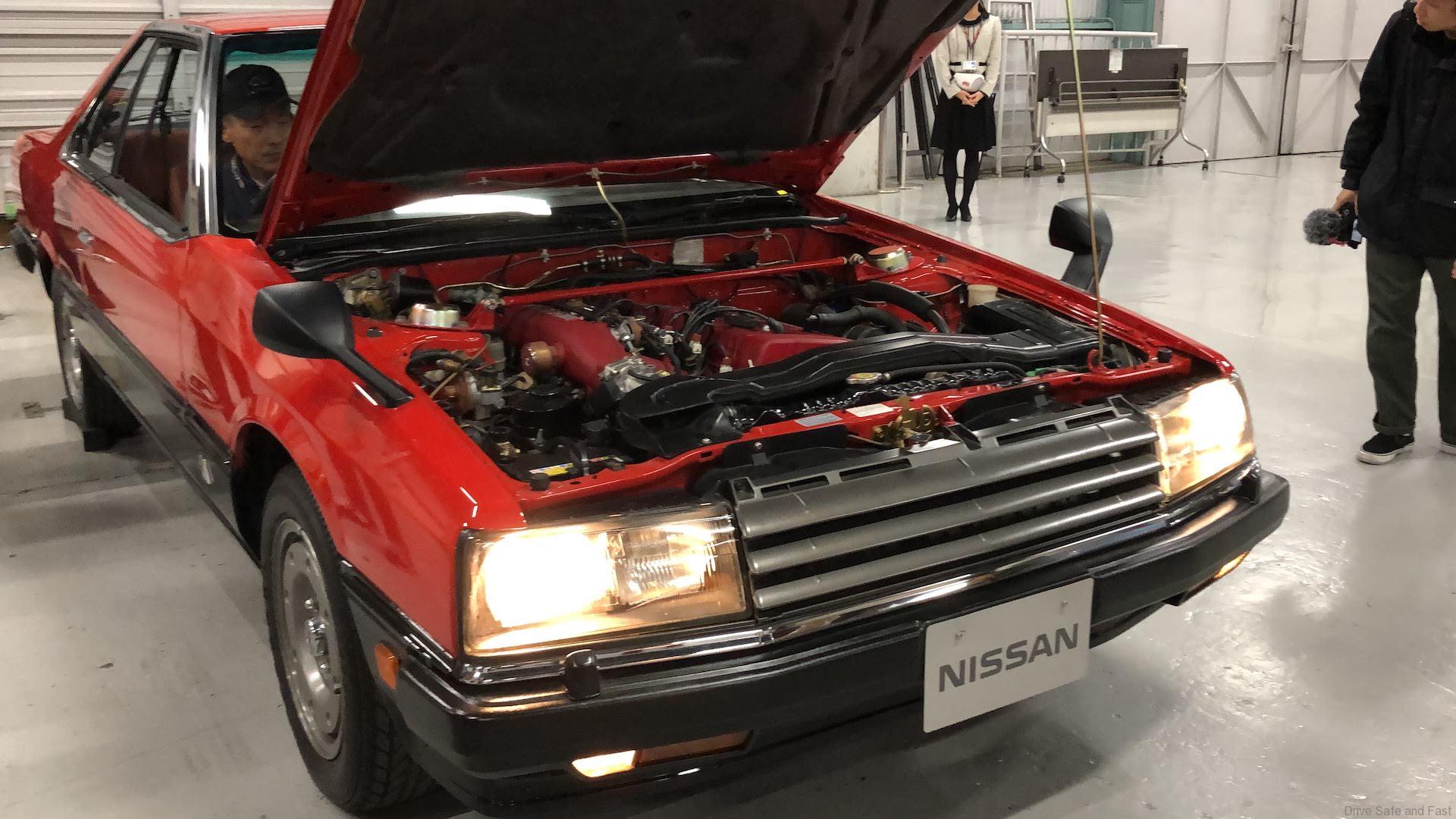 Skyline 2000 Turbo RS 1983 close up meeting