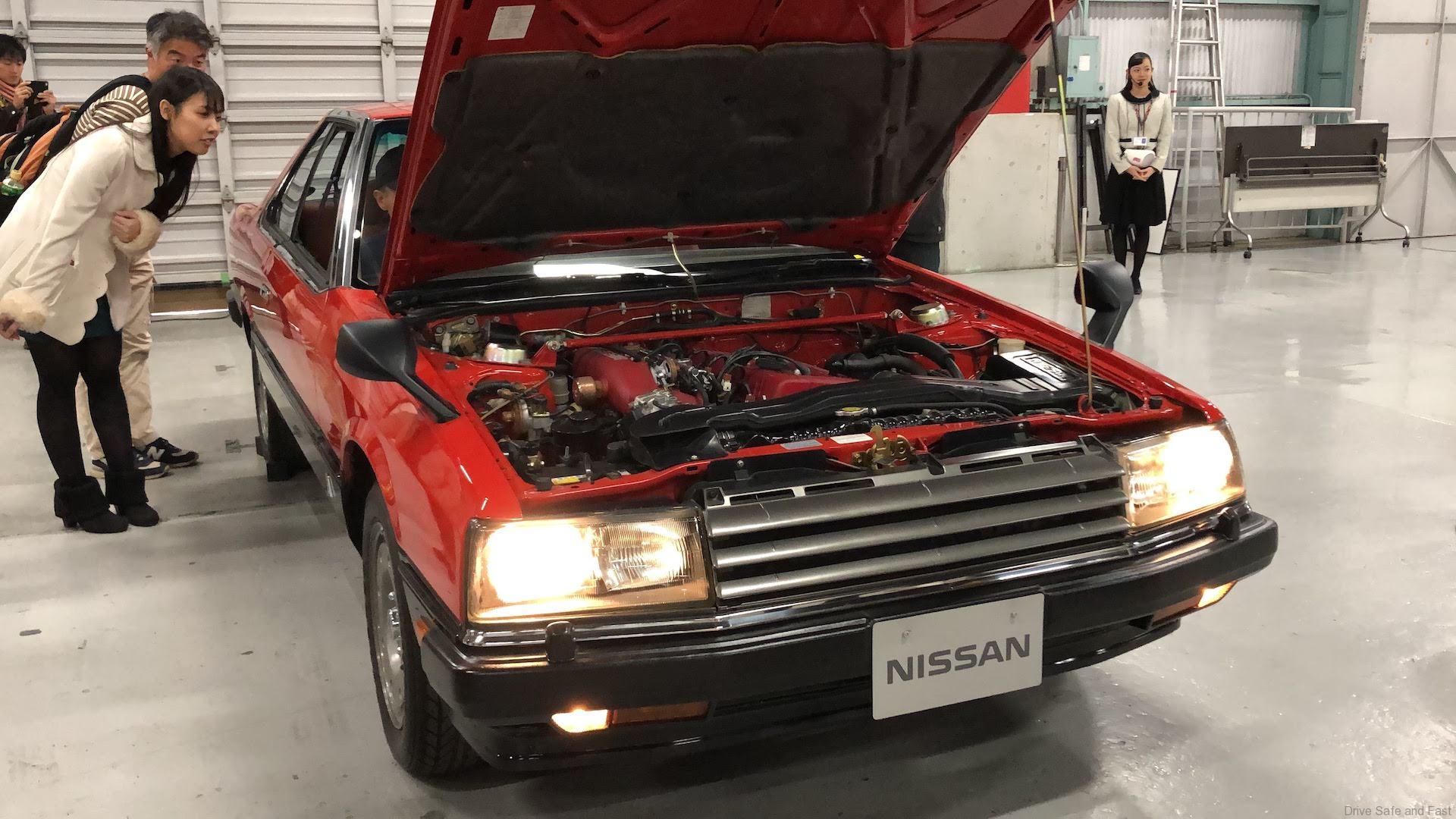 Skyline 2000 Turbo RS 1983 close up meeting