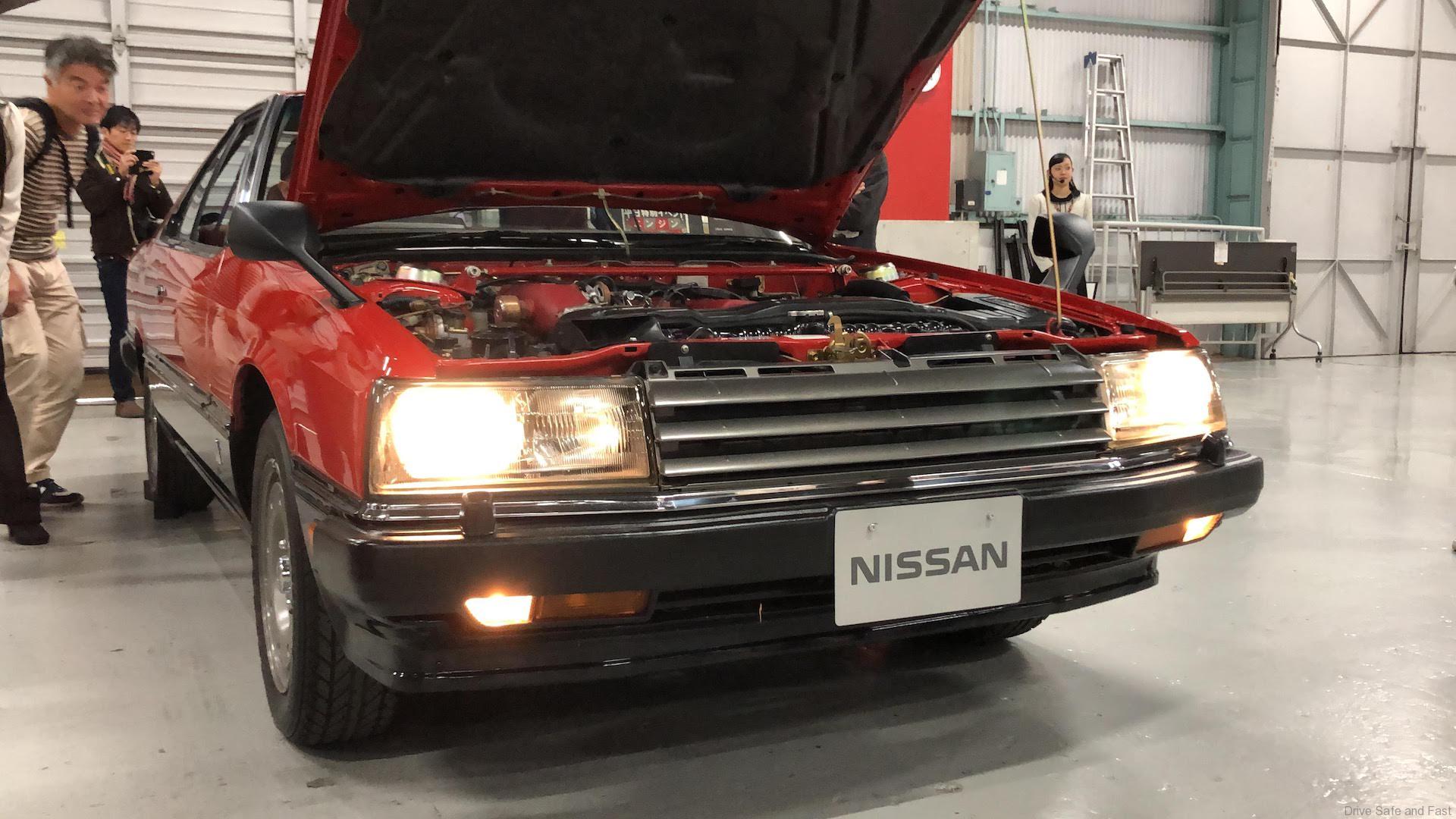 Skyline 2000 Turbo RS 1983 close up meeting