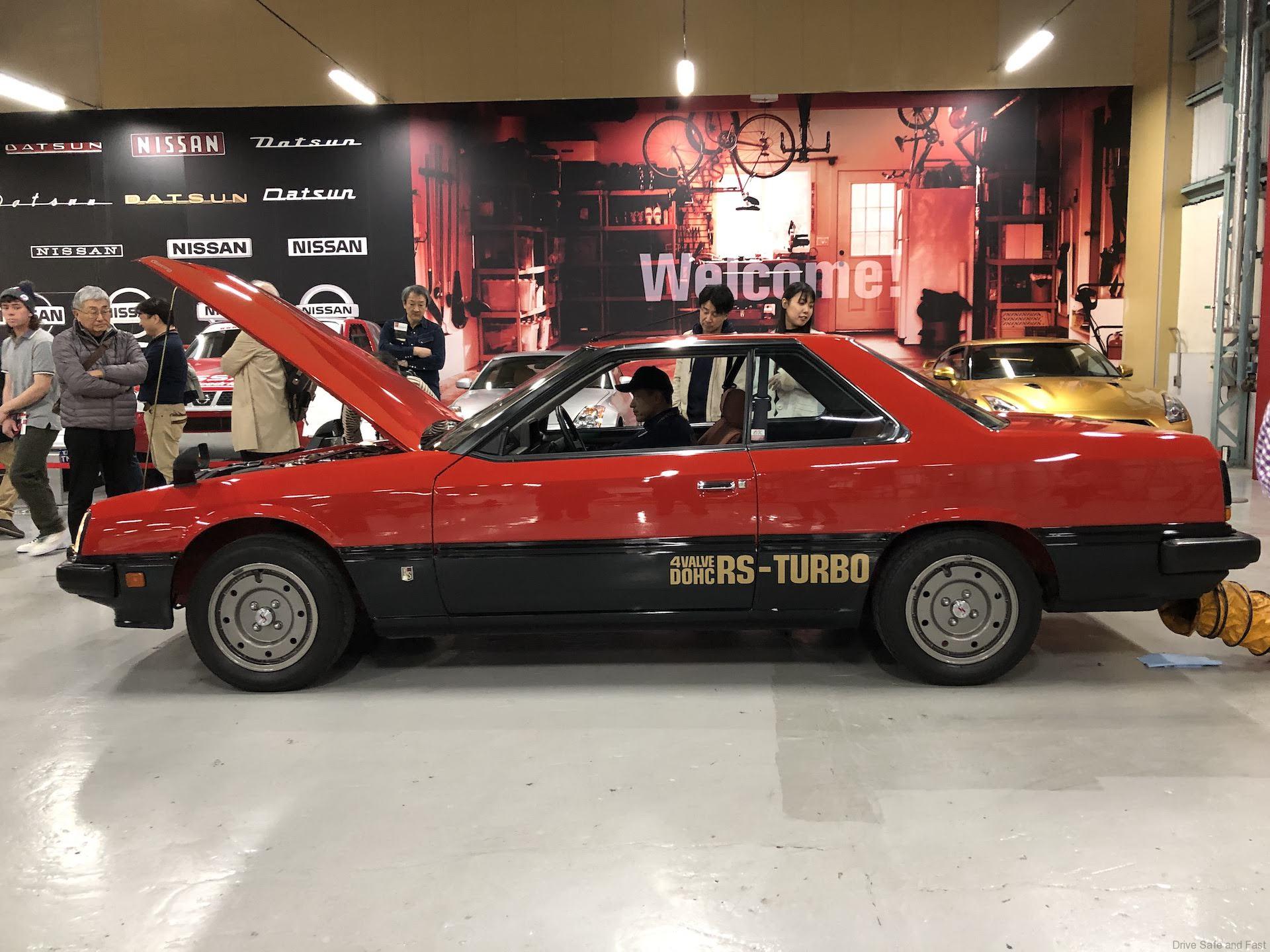 Skyline 2000 Turbo RS 1983 close up meeting