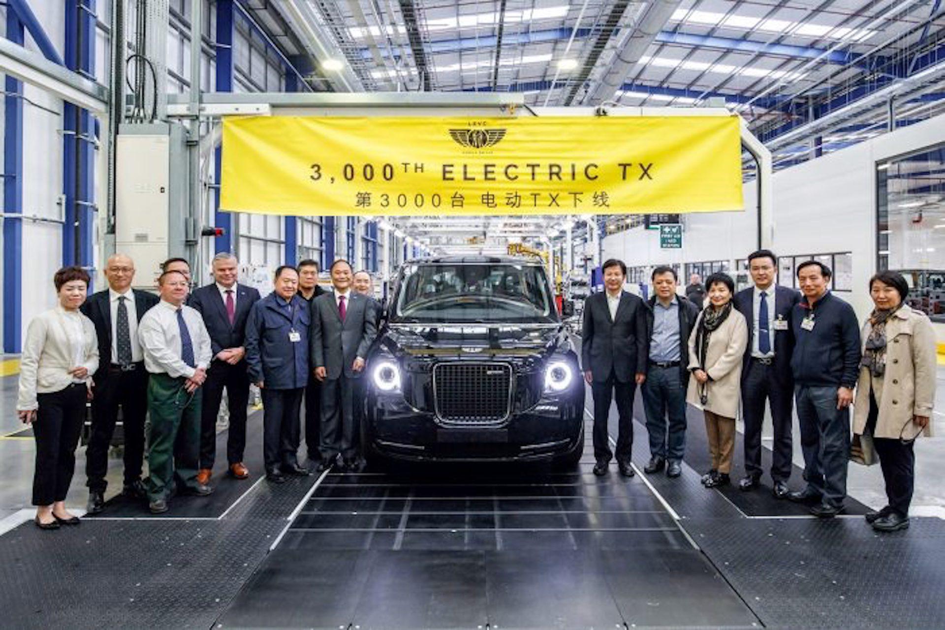 Geely's TX Black Cab starts selling in Japan
