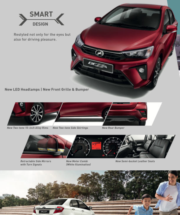 Perodua Bezza 2020 model is now in showrooms