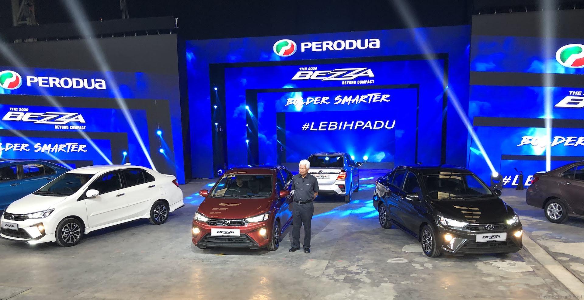 Perodua Bezza 2020 model is now in showrooms