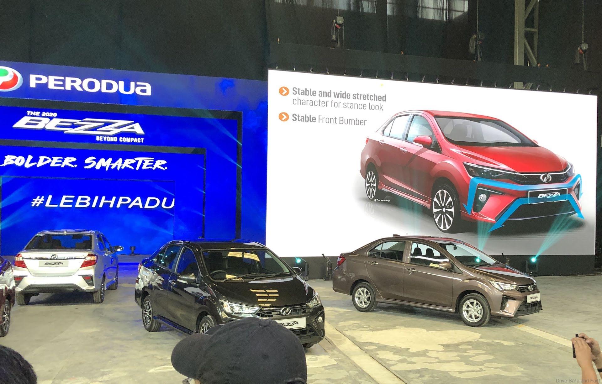 Perodua Bezza 2020 model is now in showrooms