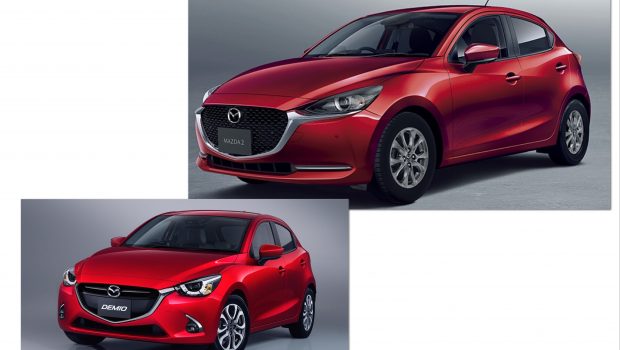Here's How the Facelift Mazda 2 Compares to the Original
