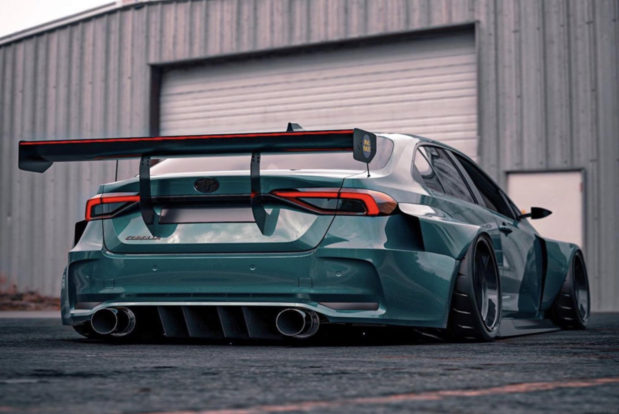 Corolla and Camry Widebody Renders Show Their Potential