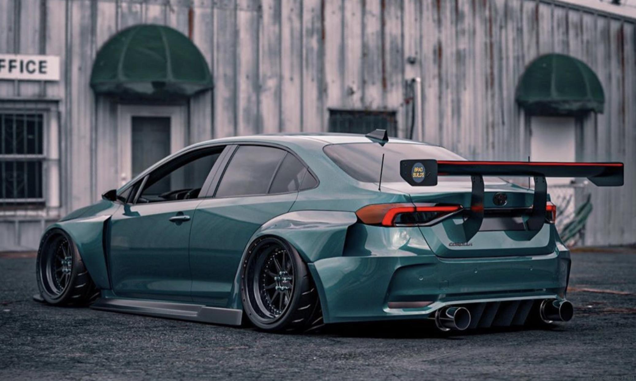 Corolla and Camry Widebody Renders Show Their Potential