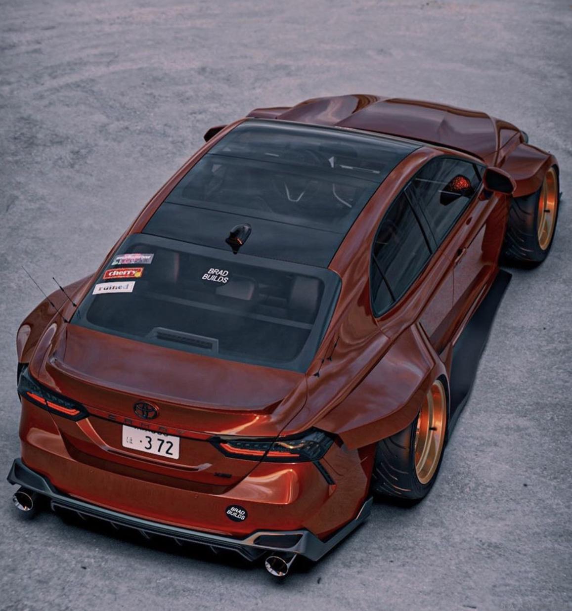 Corolla and Camry Widebody Renders Show Their Potential